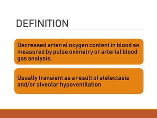 11. hypoxia during anesthesia in operation theatre | PPTX | First Aid ...
