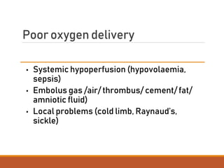 11. hypoxia during anesthesia in operation theatre | PPTX