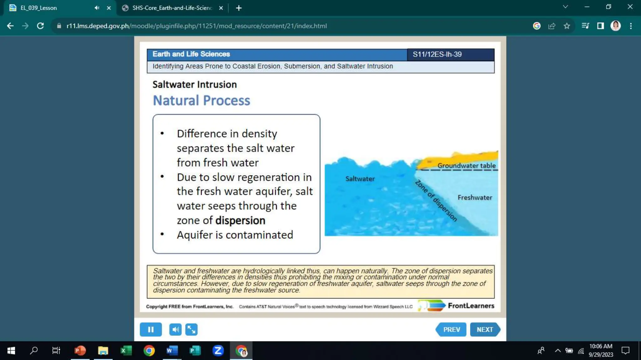 11. Marine and Coastal Processes and their Effects 2.0.pptx
