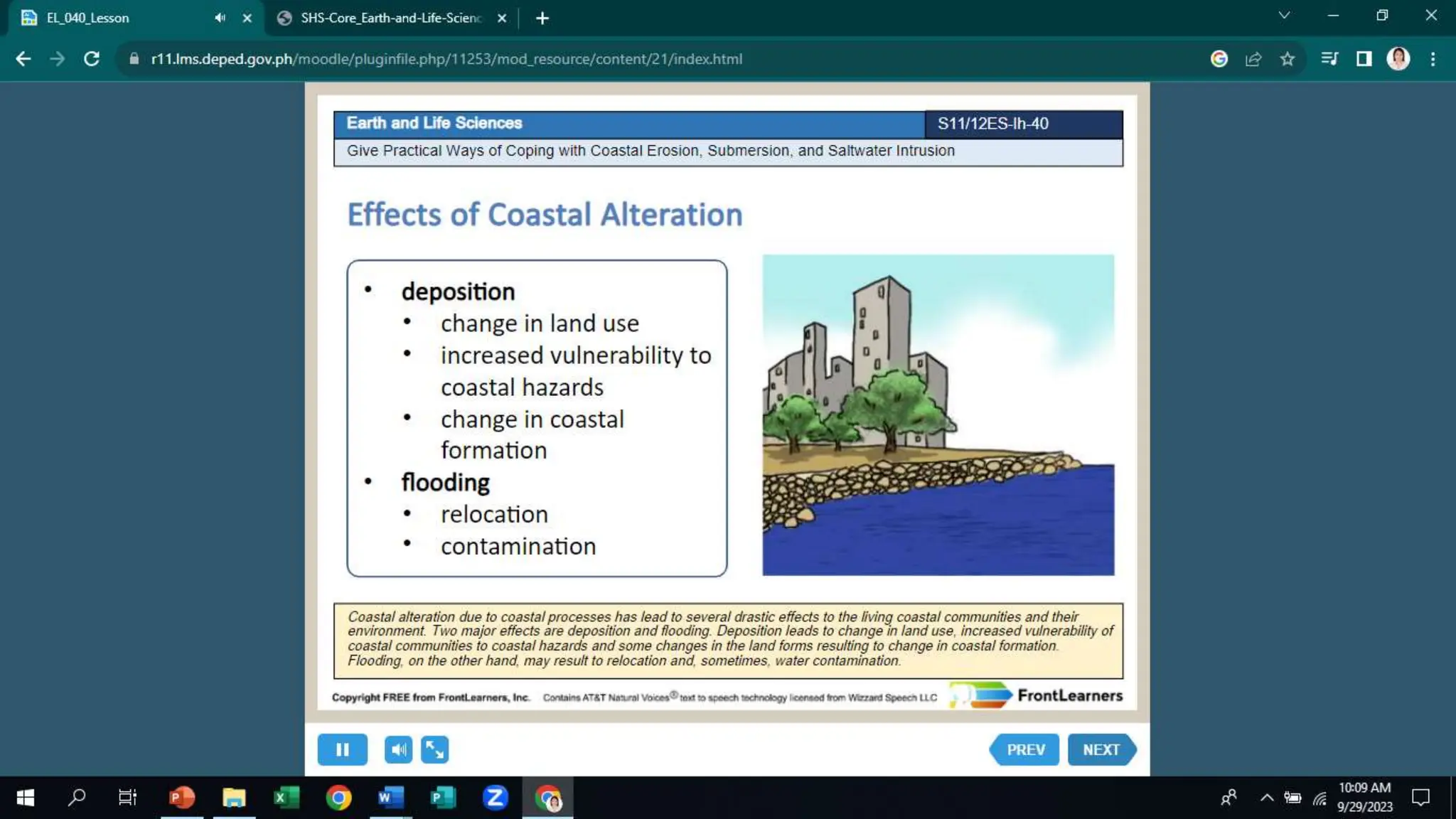 11. Marine and Coastal Processes and their Effects 2.0.pptx