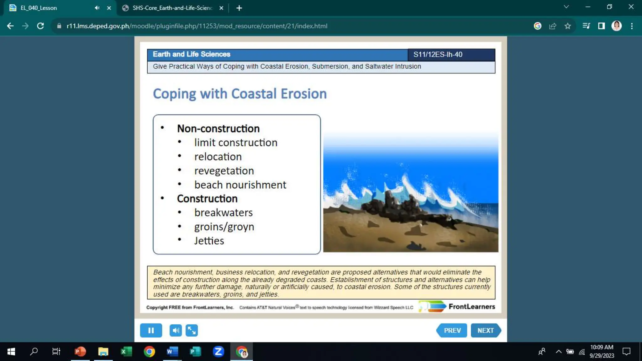 11. Marine and Coastal Processes and their Effects 2.0.pptx