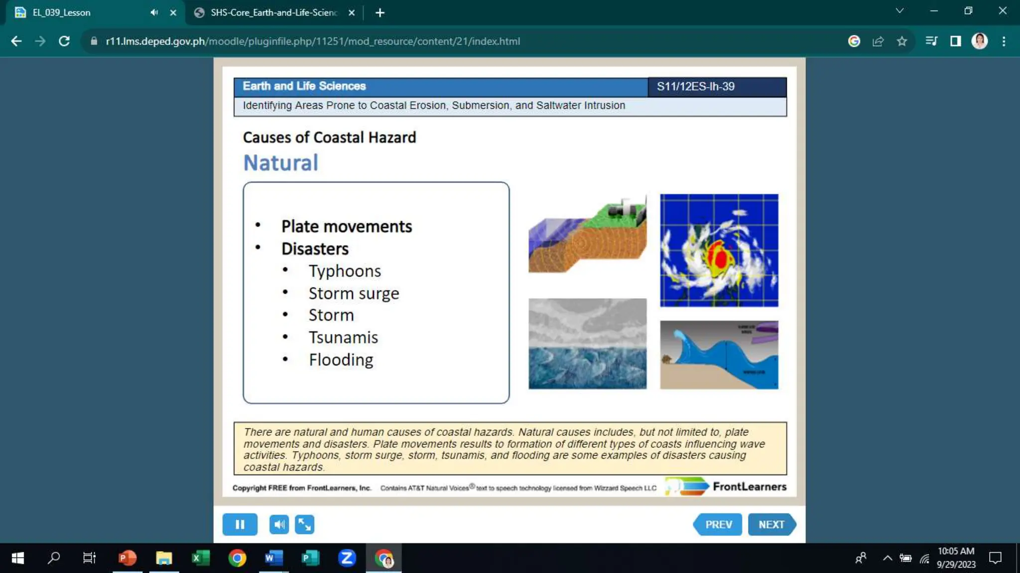 11. Marine and Coastal Processes and their Effects 2.0.pptx
