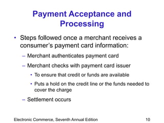 payment systems commerce eectronic and business | PPT