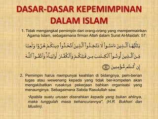 11.-Kepemimpinan-dalam-Islam.power point | PPT
