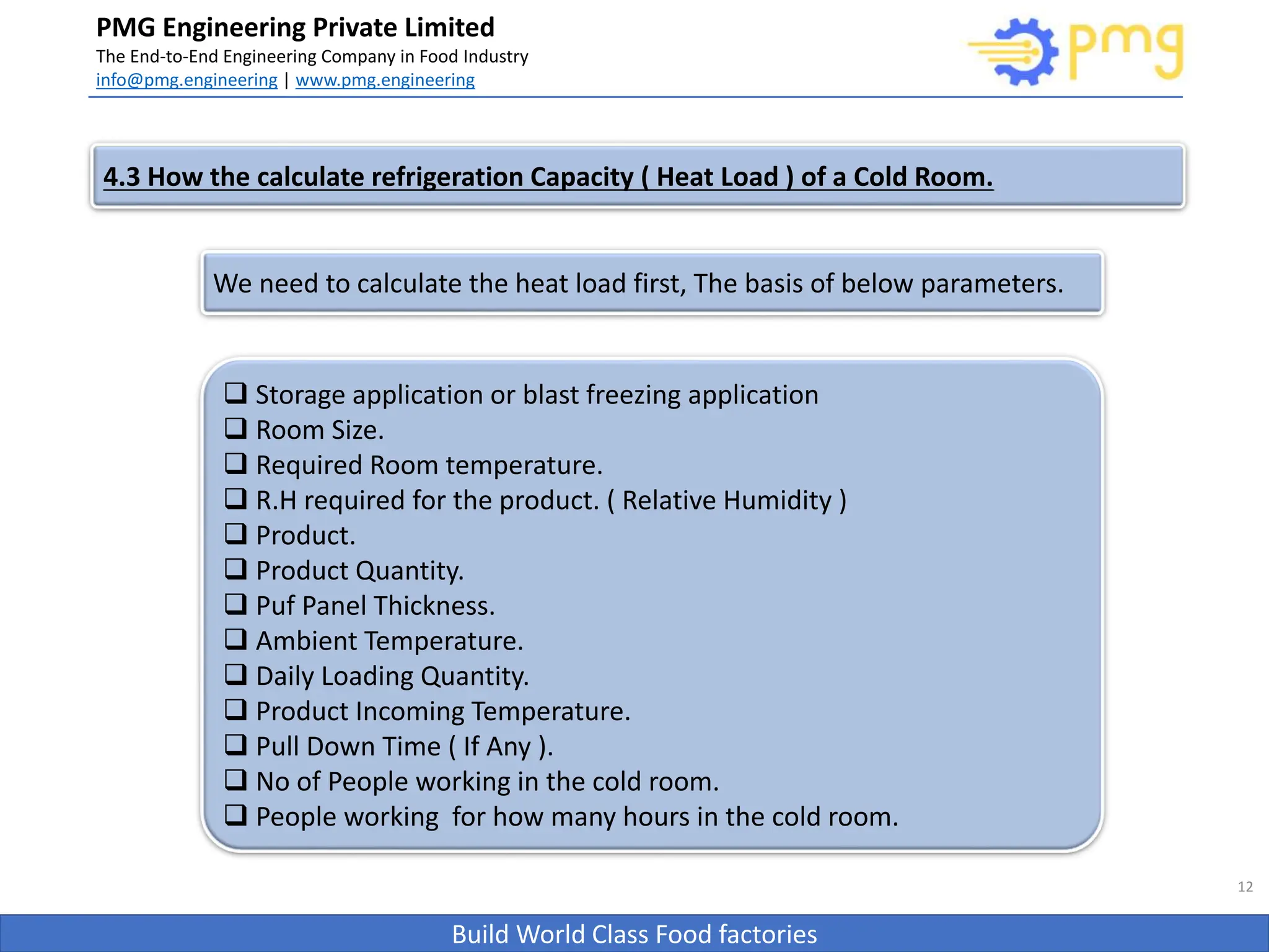 Cold Room Installation and Design.pptx.. | PPTX