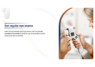 Advance Eye Care Tips For IT Professionals | PPT