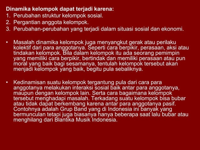 Kelompok Sosial Fungsi Dan Jenis Jenisnya Ppt