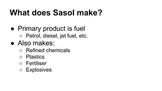 11.1.2 Introduction to Sasol.pptx and mo | PPT