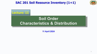 11. Soil orders.pptx ........soil resource inventory | PPT