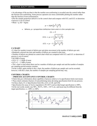 STATISTICAL PHARMACEUTICAL QUALITY CONTROL | PDF