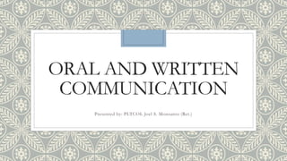11. Oral and written communication.pptx