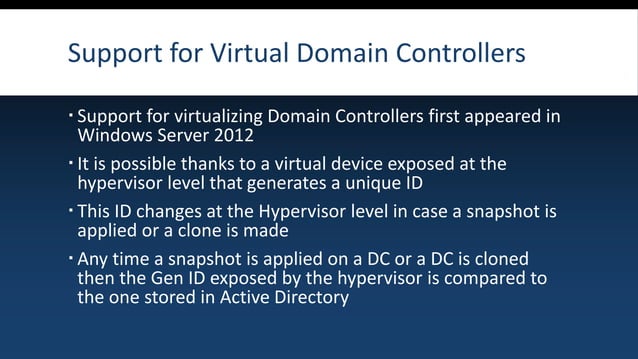 11. Domain Controller cloning - Windows Server 2022.pptx