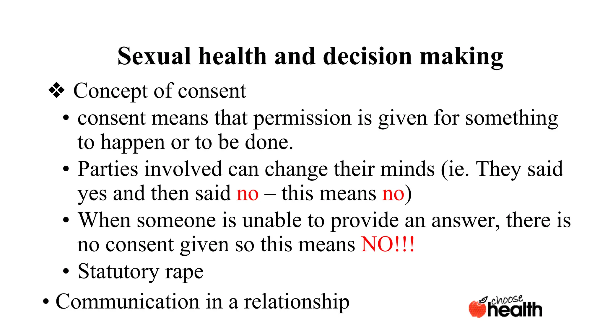 Sexually Transmitted Infection - Contraception | PPT