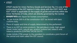 Into the Impact of GST in Indian Economy | PPTX