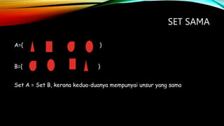 Nota bab 11.1 pengenalan set matematik tingkatan 1 | PPSX