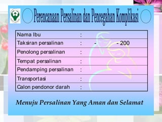 Stiker P4K menjadi salah satu upaya dalam menurunkan Angka Kematian Ibu ...