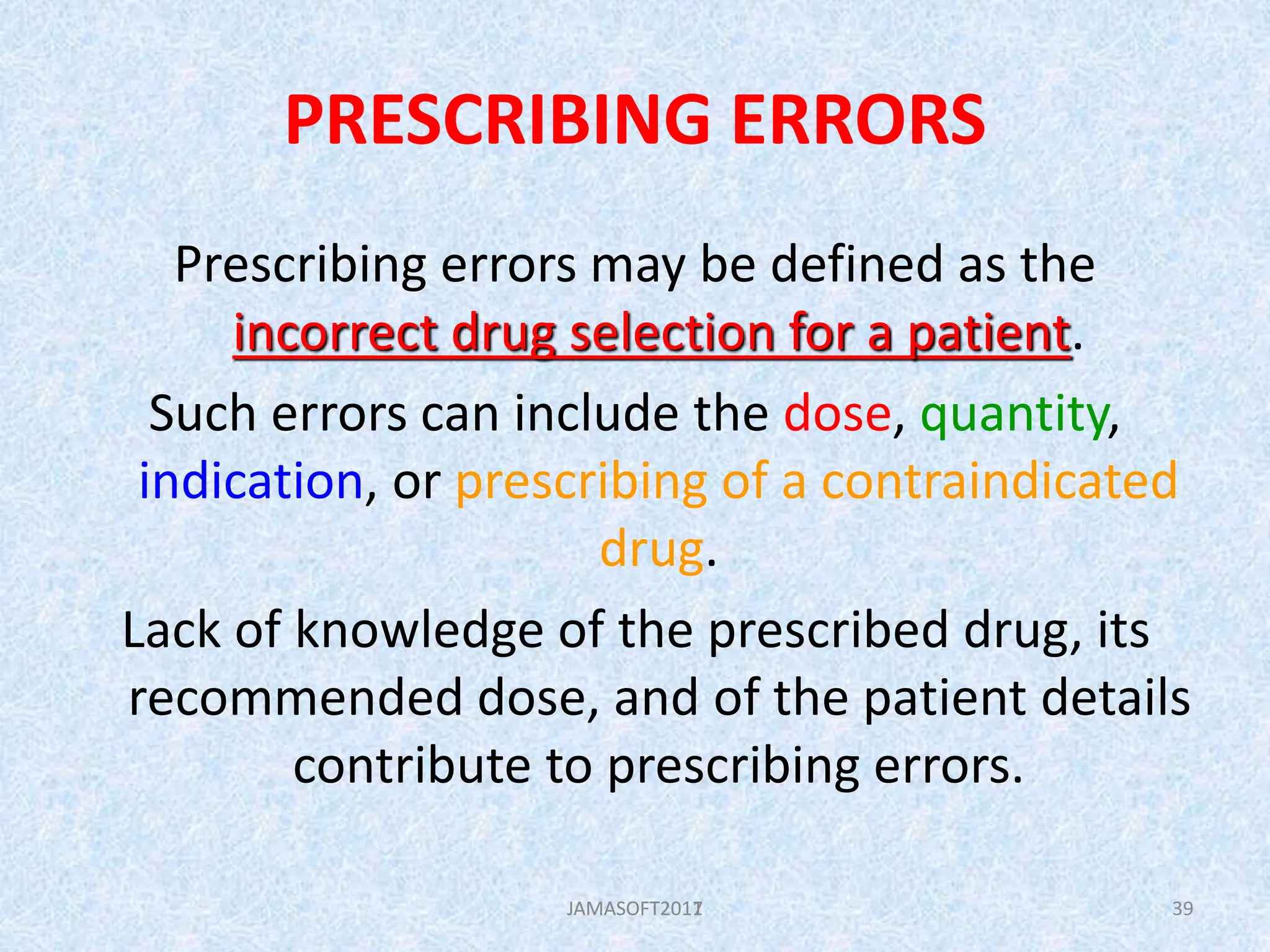 Rishabh Shukla 11.medication_errors.ppt.. | PPT