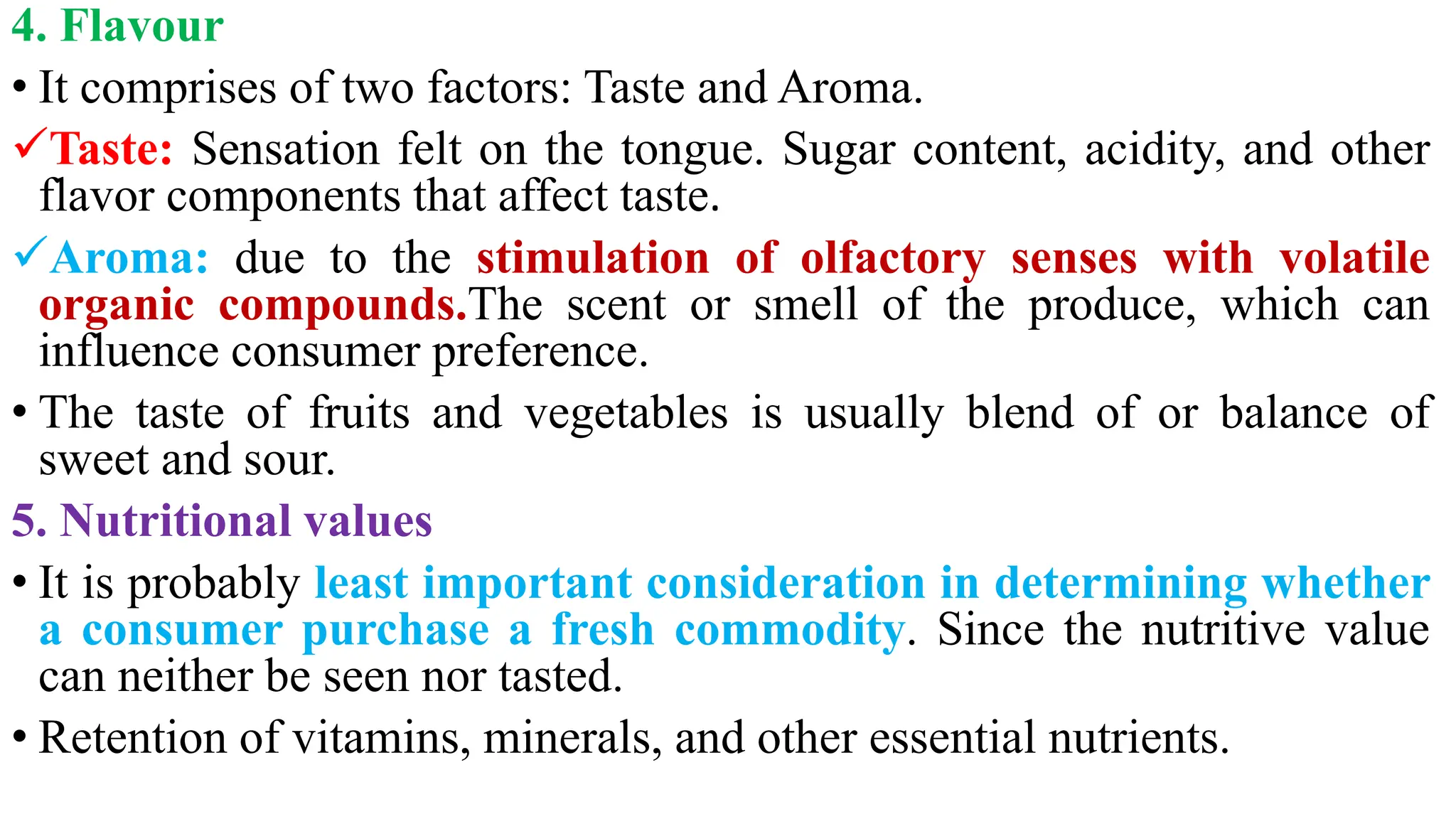 11. Post harvest quality, Quality criteria and Judgement.pptx