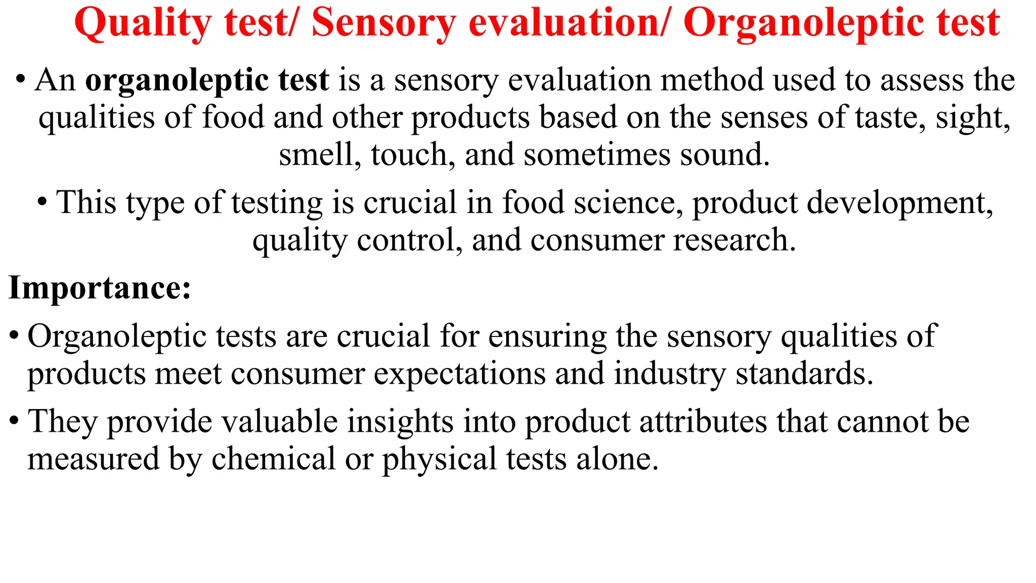 11. Post harvest quality, Quality criteria and Judgement.pptx