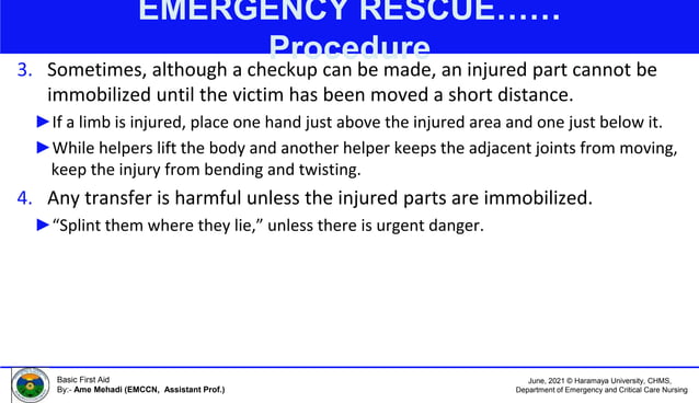 Emergency Rescue and Short distantce Transfer.pptx