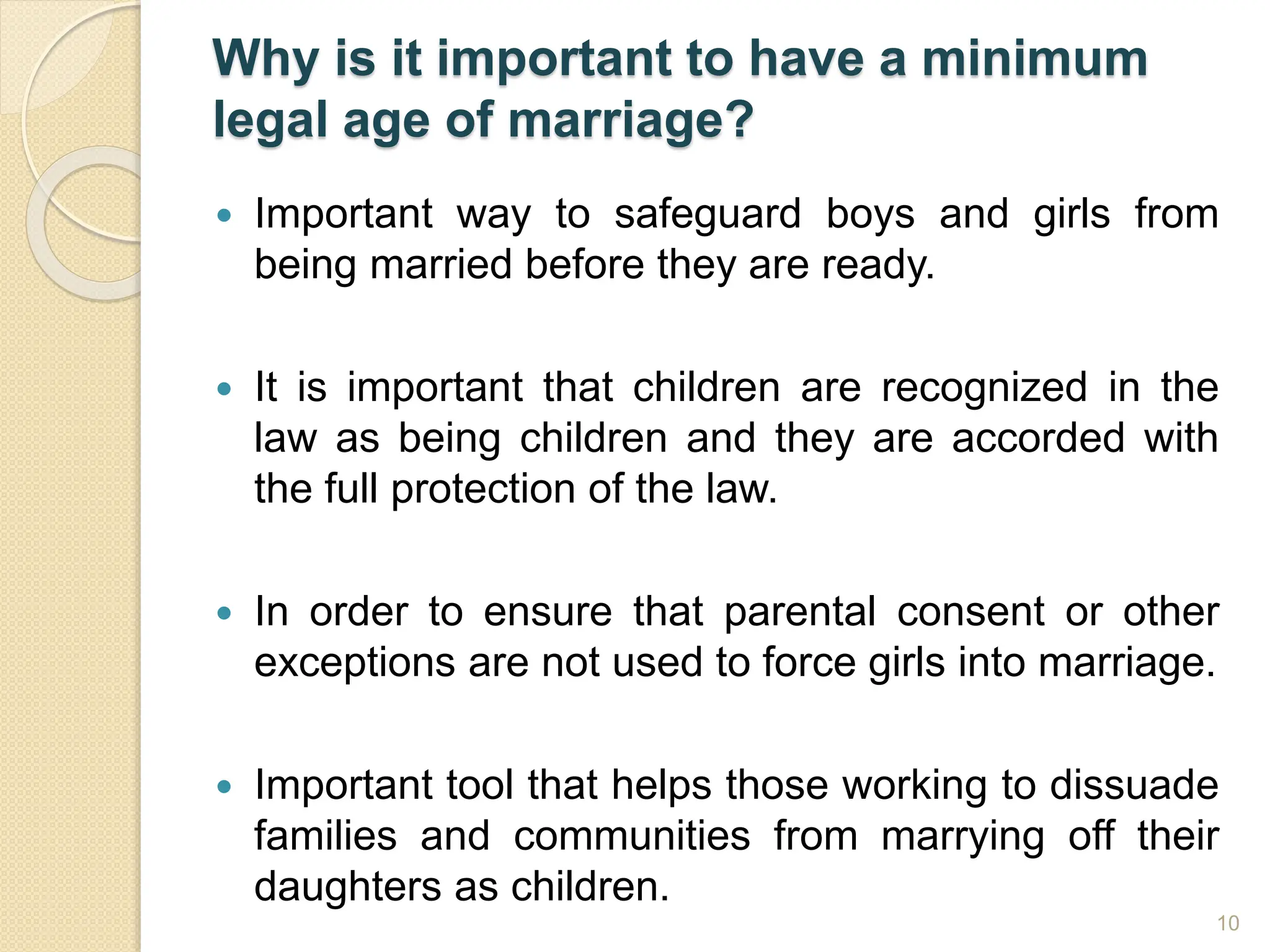Child Marriage class for FamilyHealth.pptx | Reproductive Health ...