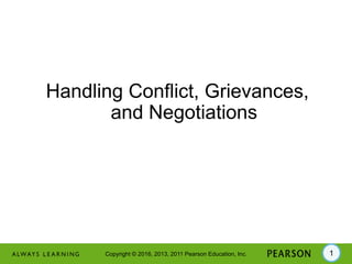 11. Handling conflict, grievances, and negotiations.ppt