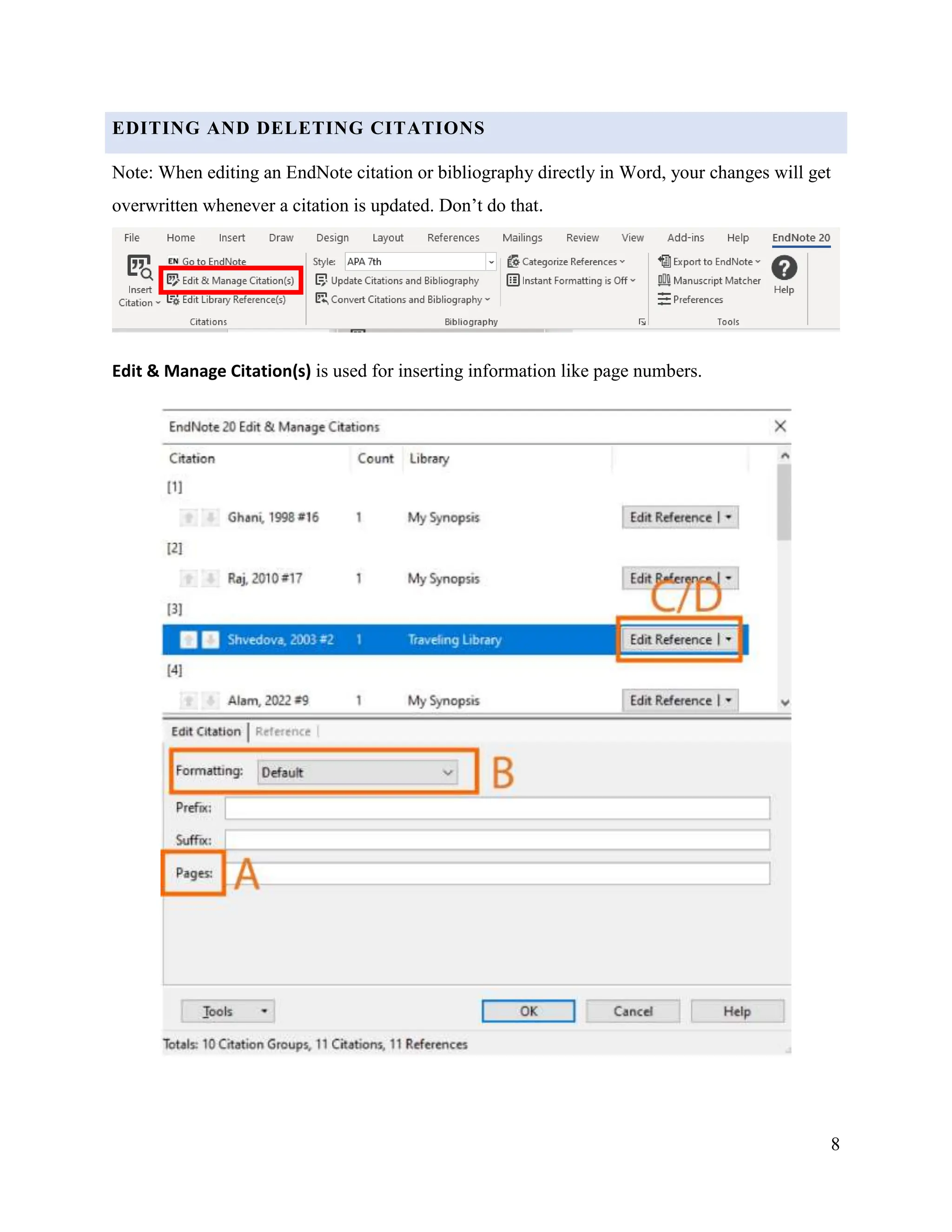 Endnote for better Research- : Research Methodology and Biostatistics | DOCX
