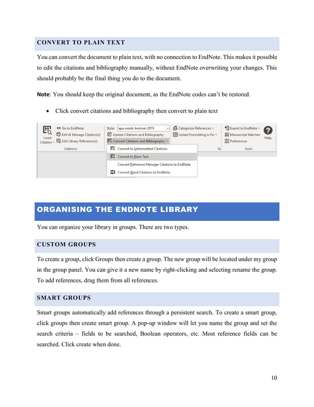 Endnote for better Research- : Research Methodology and Biostatistics | PDF