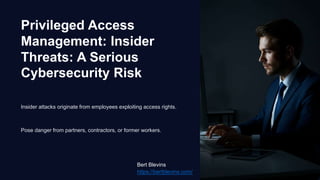 Understanding Insider Threats in Cybersecurity | PPTX