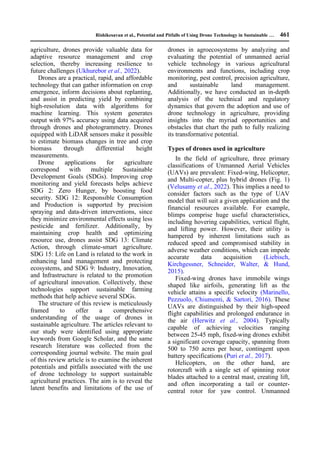 Potential and Pitfalls of Using Drone Technology in Sustainable ...