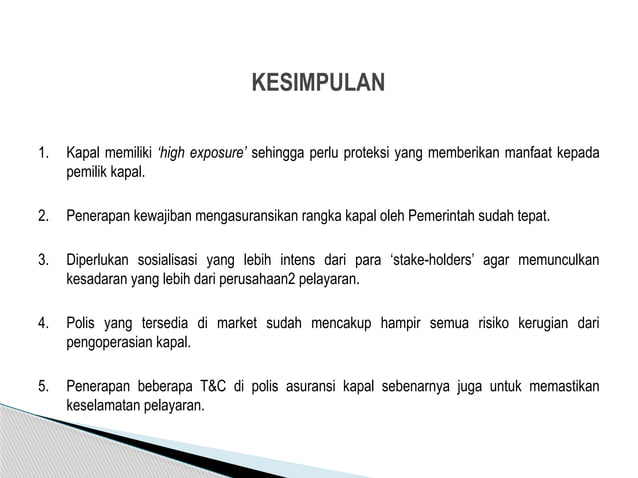 11. PT. KALIBESAR RAYA UTAMA. Pentingnya Asuransi di Dunia Perkapalan ...