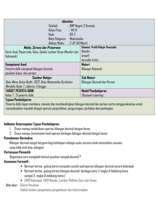 11. Modul Ajar Bilangan Decimal P2.docx