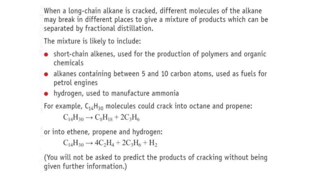 Organic Chemistry (Alkenes) IGCSE 10th 10th | PDF | Chemistry | Science