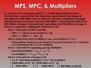 AP Macroeconomics, Fun!!! With Multipliers | PPT