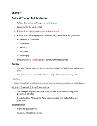 11.Political Theory +1 political science note 11.pdf