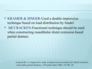 11.Special Impression Procedures For TooTH-Tissue-Supported removable ...