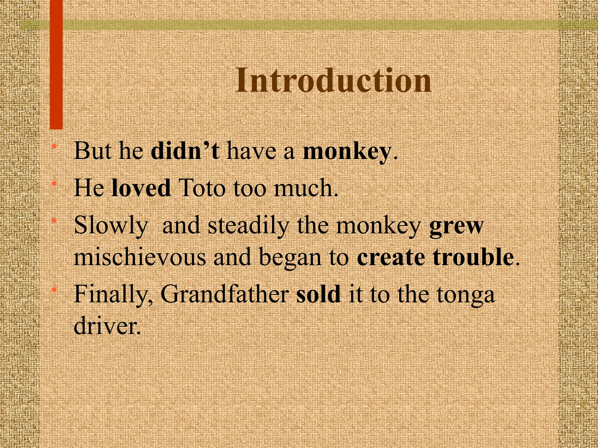 11. The Adventures of Toto is a chapter.pptx