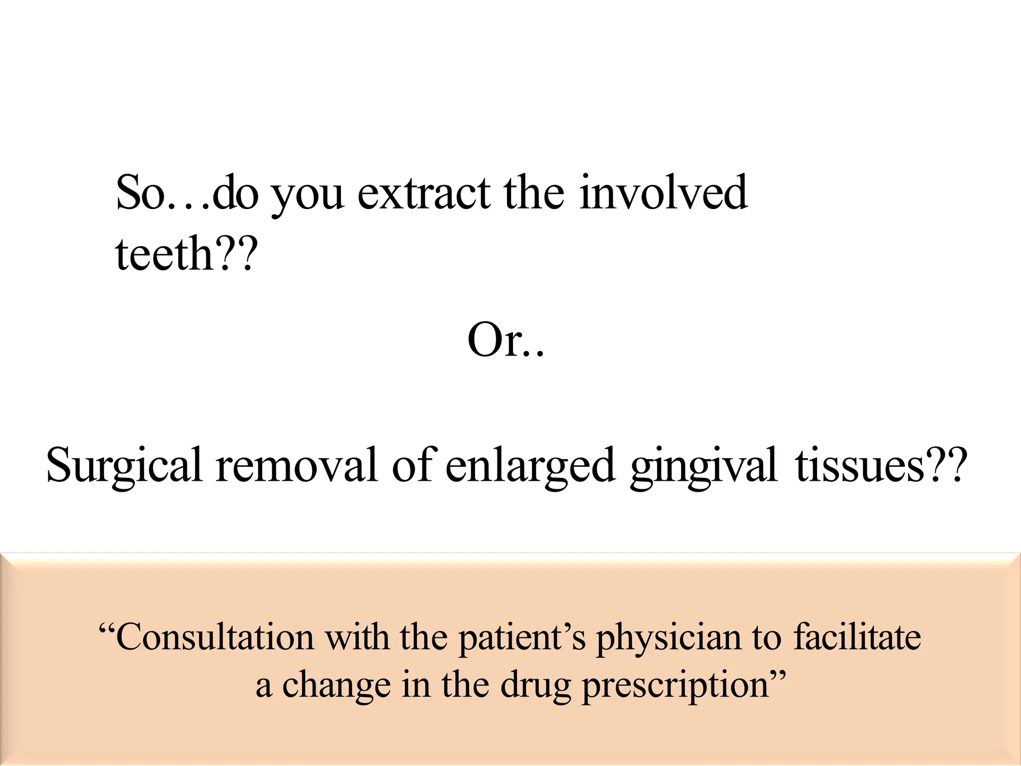 Types and classification of gingival enlargement | PPT