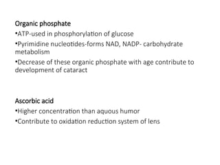 Physiology of lens (2), ophthalmology.ppt