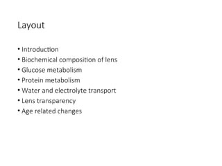 Physiology of lens (2), ophthalmology.ppt