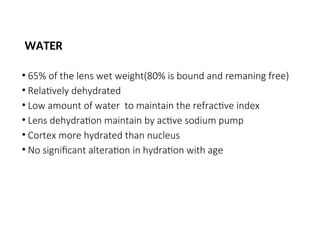 Physiology of lens (2), ophthalmology.ppt