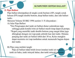 Sistem Ballast Kapal Systemxxxxxxxxxxxxxxxxxxxxxxxxxxxxxxxxxxxx | PDF