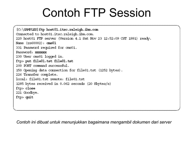 11. REMOTE AKSES dan FILE TRANSFER PROTOCOL.ppt