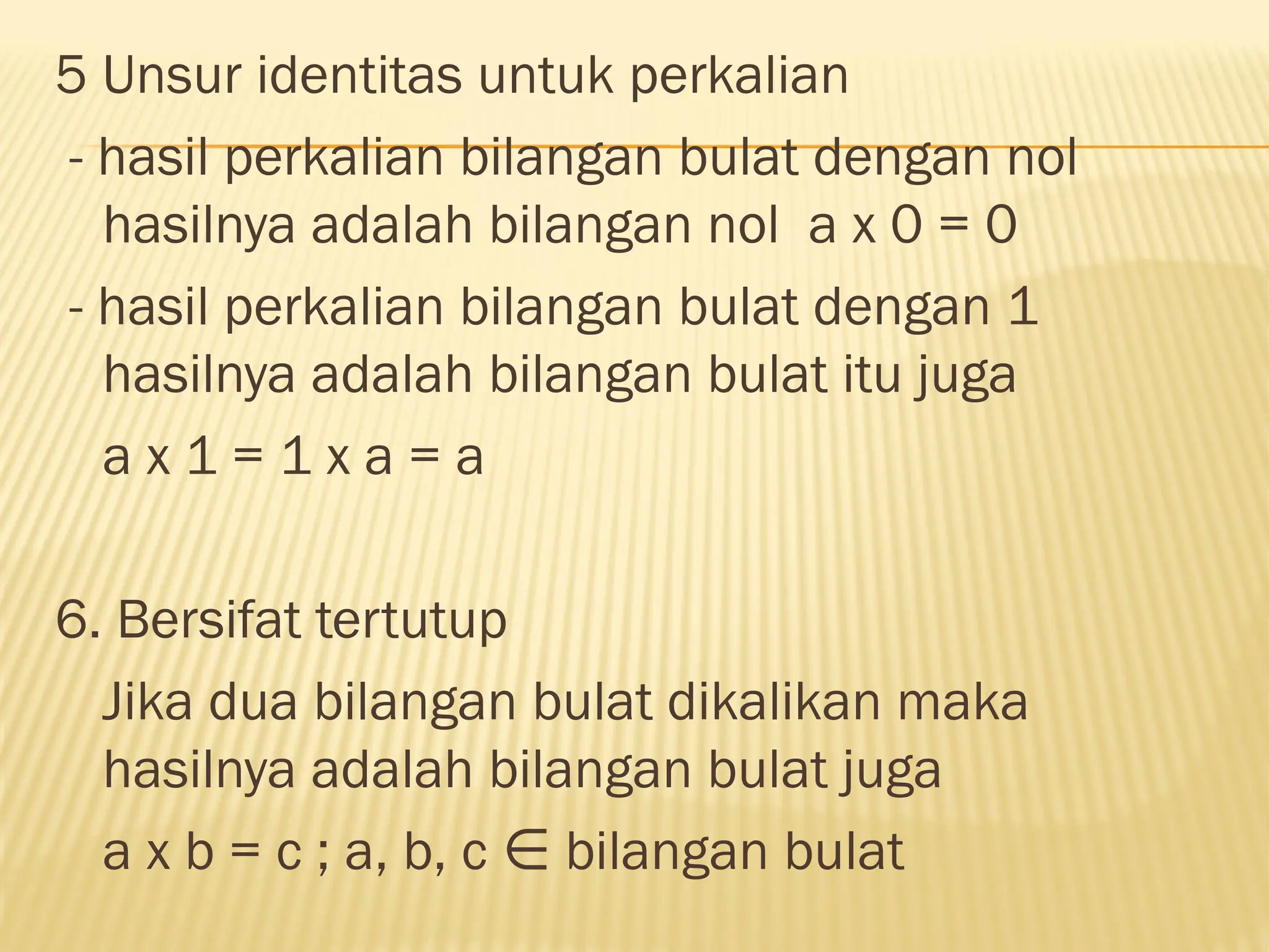 materi bilangan bulat untuk kelas 7 smp n | PPT