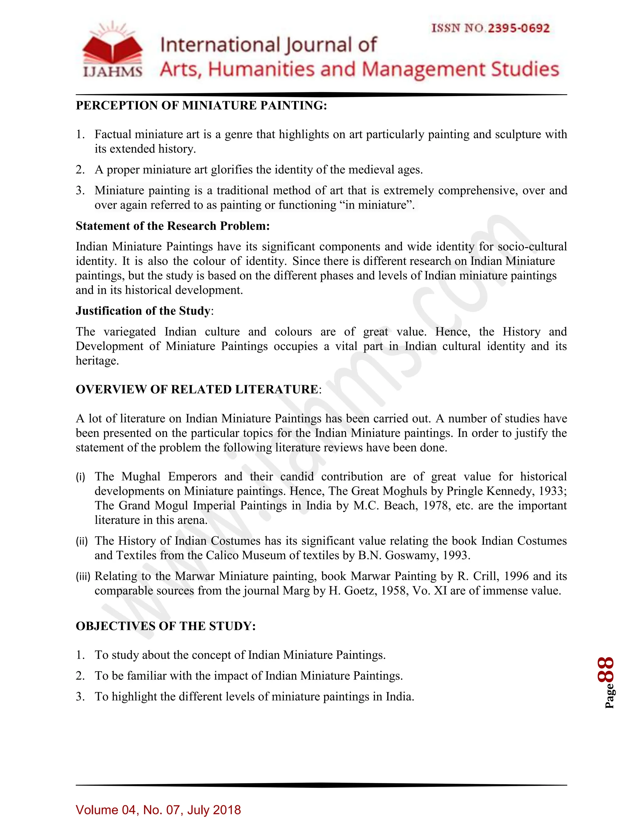 Culture and Colors of India: History and Development | PDF