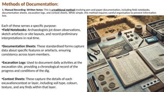 Types and Methods of Documentation_SEC_BA | PPT