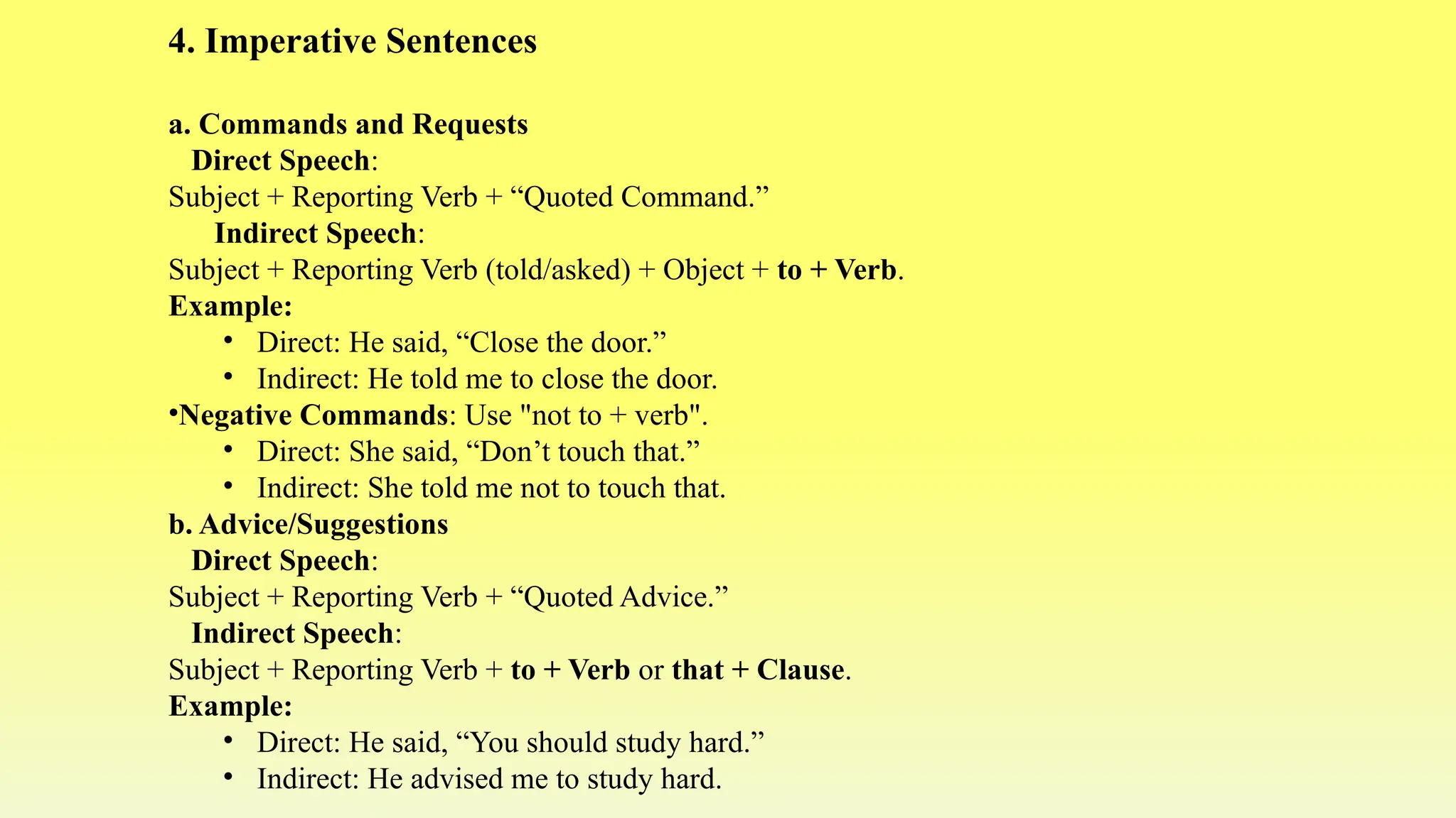 Narration Changing and Its types : Grammar | PPTX