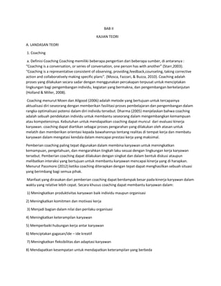 11. PERTEMUAN 12.MODUL PENGEMBANGAN KARYAWAN DENGAN METODE COACHING ...