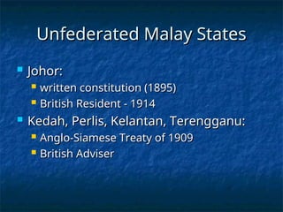MALAYSIAN LEGAL HISTORY - SEJARAH UNDANG-UNDANG MALAYSIA.ppt