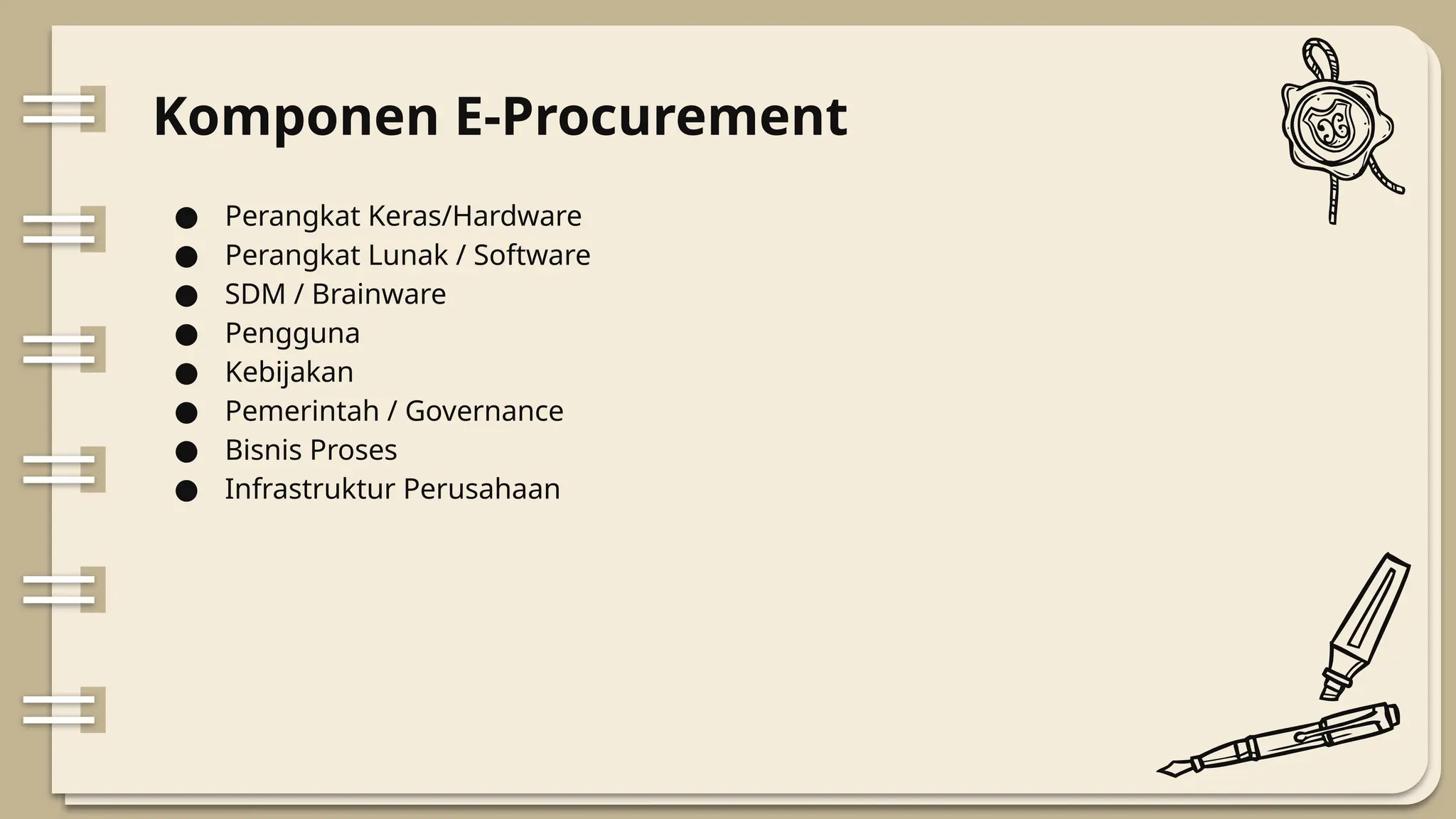 Definisi dan pengertian dari E-Procurement | PPTX